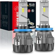 Alla Lighting 16000Lms CANBus HB5 9007 LED Headlights Bulbs, 6500K Xenon White, Xtreme Super ...