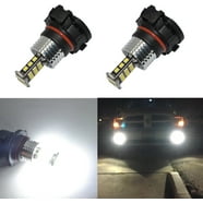 Alla Lighting 2800lm 5201 5202 LED Fog Light Bulbs or DRL Daytime ...