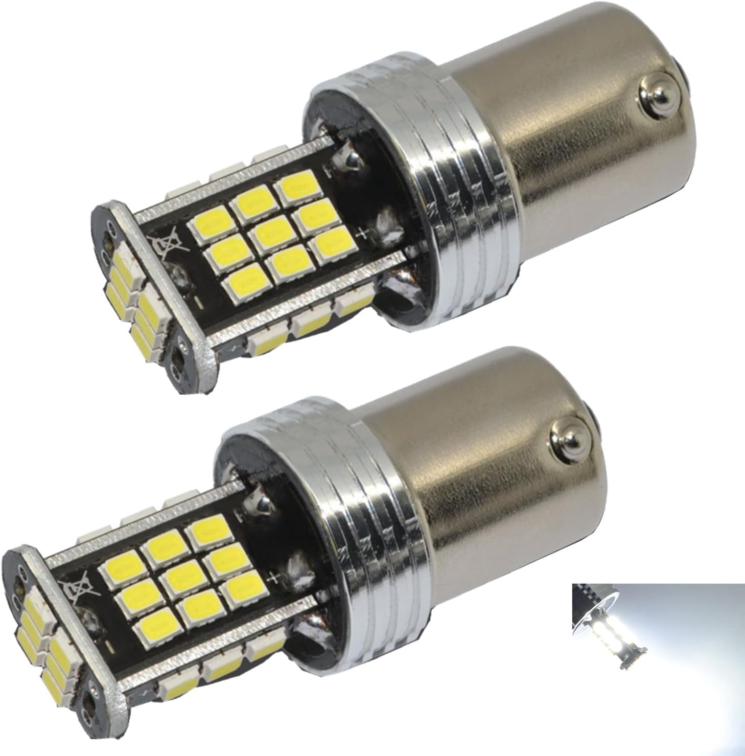 Alla Lighting Super Bright BAY15D 1157 LED Lights Bulbs 2000 Lumens 12V ...
