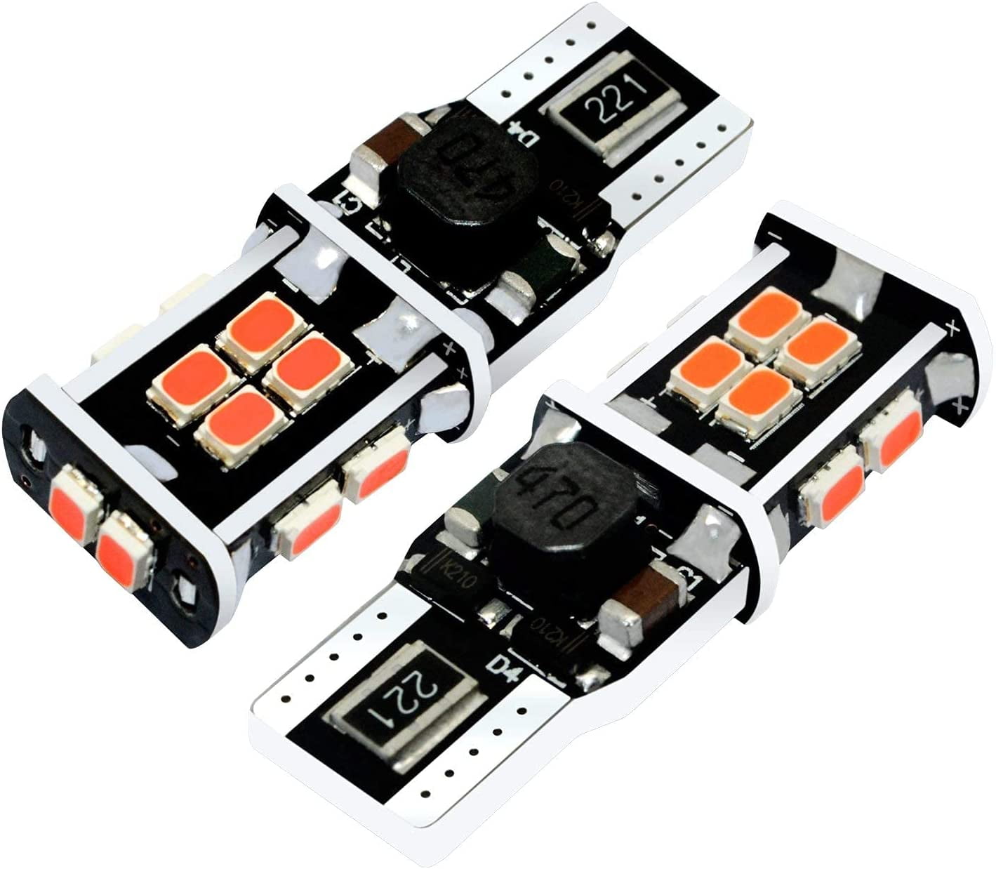 Alla Lighting Super Bright T15 912 921 LED Bulbs Third (3rd) Brake ...