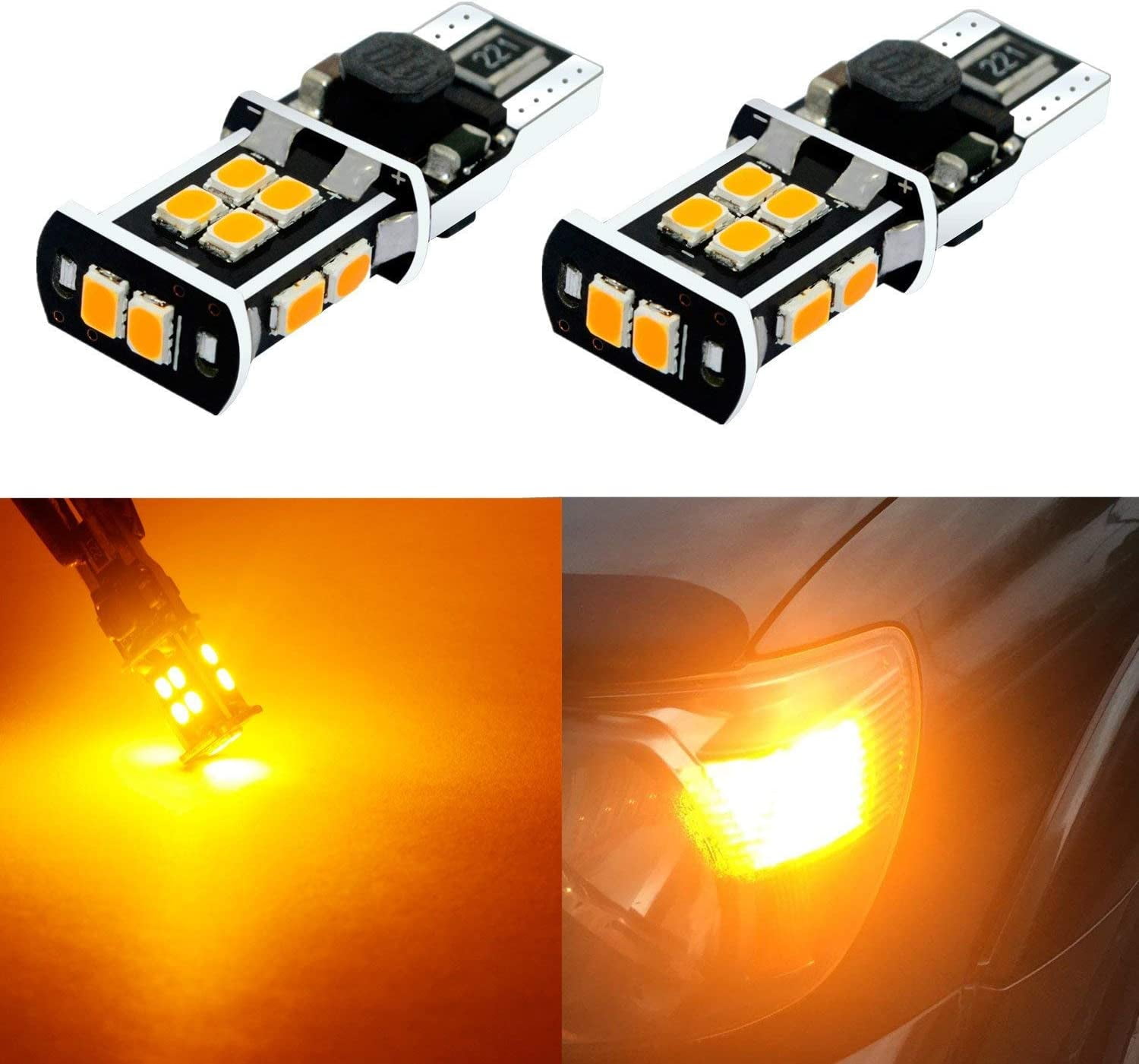 Alla Lighting T15 912 921 LED Bulbs RV 921 Light Bulb 2000 Lumens LED ...