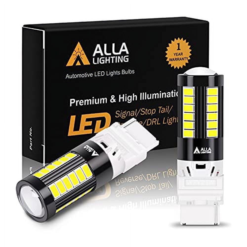 Alla Lighting WT21W LED Bulbs, Super Bright Back-Up Reveres Lights ...