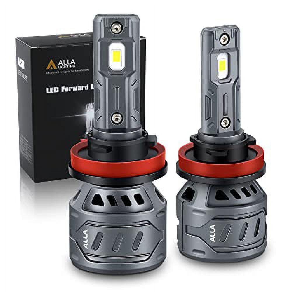 Alla Lighting Xtreme Super Bright H8/H9/H11/H16 LED Bulbs High Beam or ...