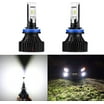 Alla Lighting 2pcs Super Bright 6500K White H11 H11LL LED Headlight ...