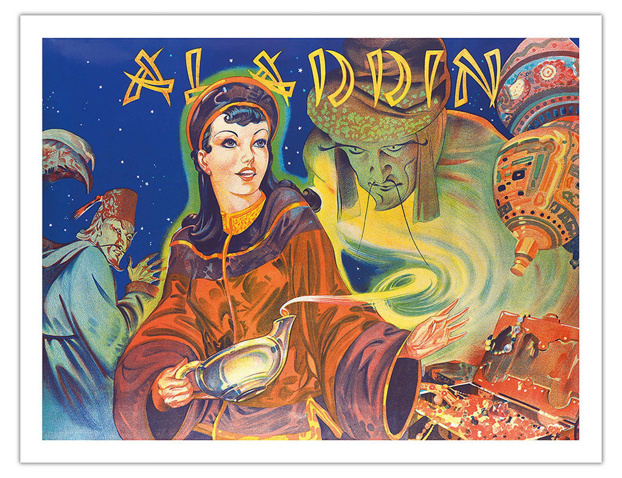 Alladdin - Pantomime Family Theatre Show at West End of London Coliseum ...