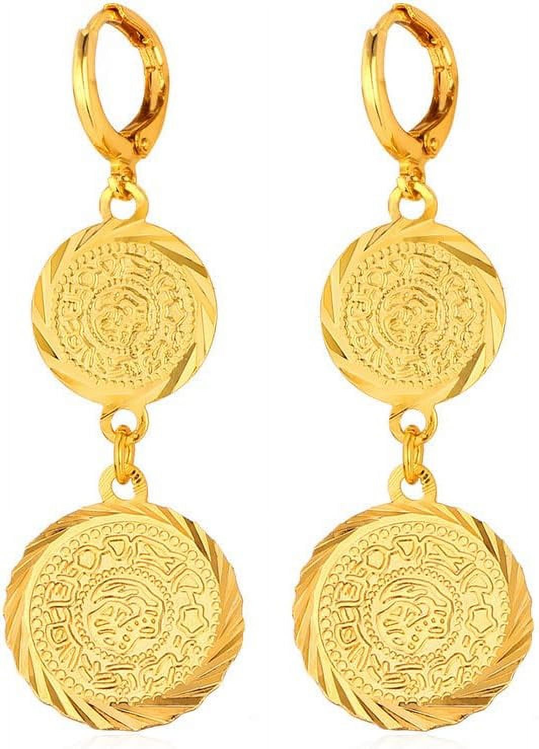 Allah Necklace for Women/Men, 18K Gold Plated /Oval/Coin/Heart/Crescent ...