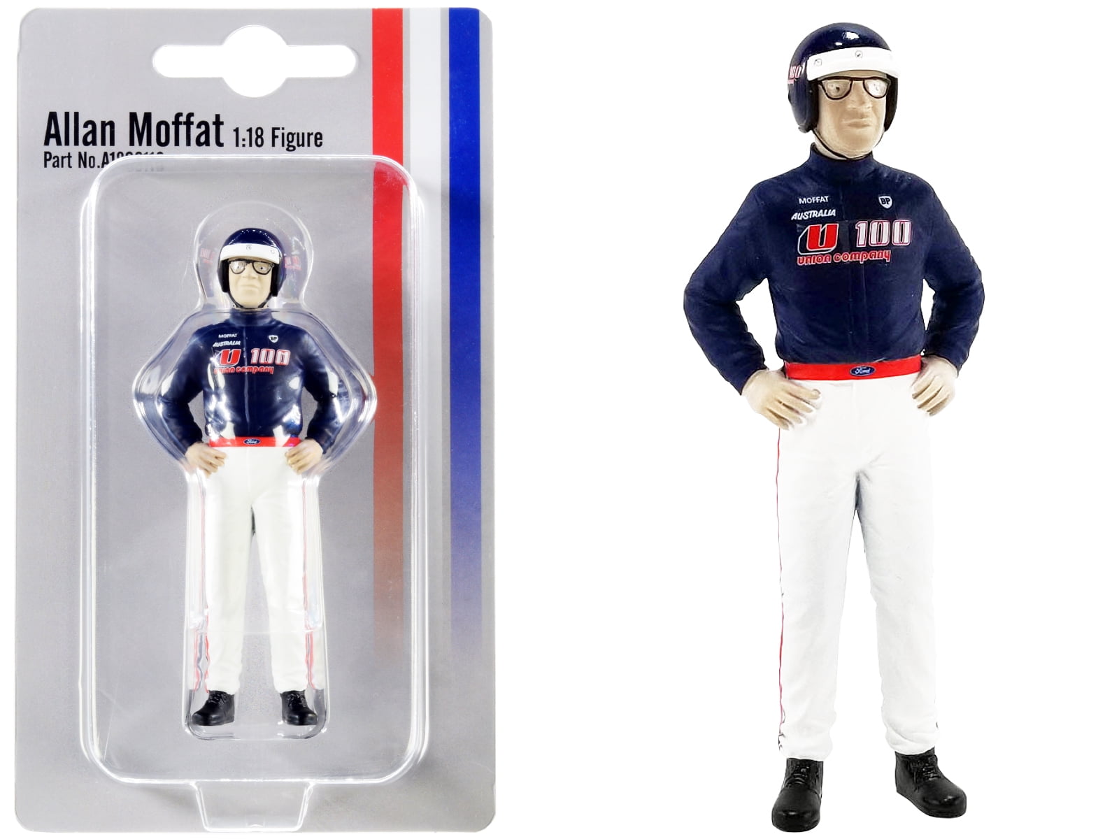 Allan Moffat "U100" Driver Figurine for 1/18 Scale Models by ACME ...