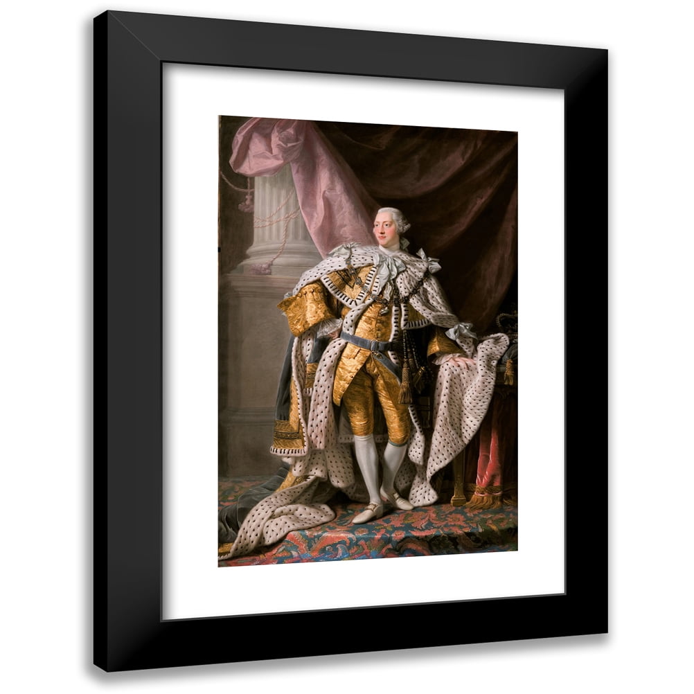 Allan Ramsay 11x14 Black Modern Framed Museum Art Print Titled - King ...