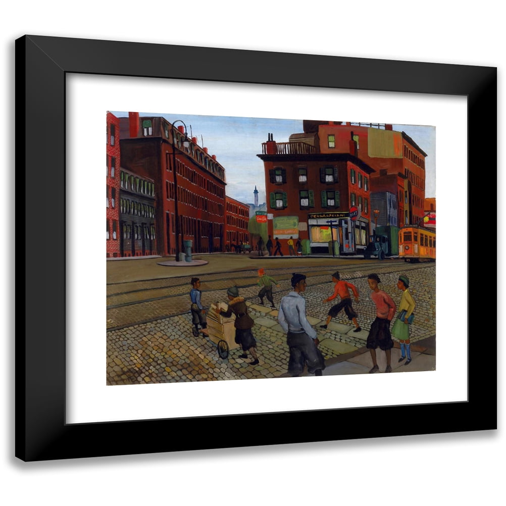 Allan Rohan Crite 17x15 Black Modern Framed Museum Art Print Titled ...