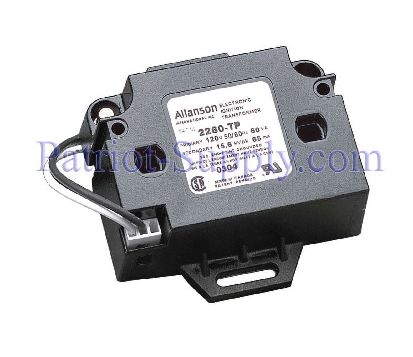 Allanson 2260TP 120V Primary by 15.6 kVpk Secondary Electronic Single ...