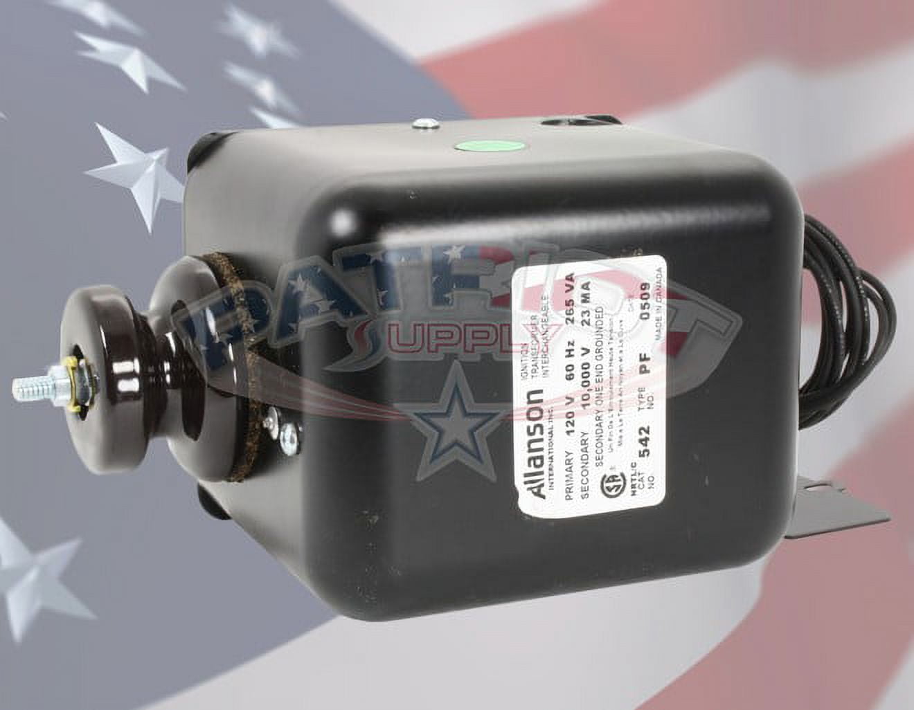 Allanson 542-PF 120V Primary 10,000V Secondary Ignition Transformer For ...