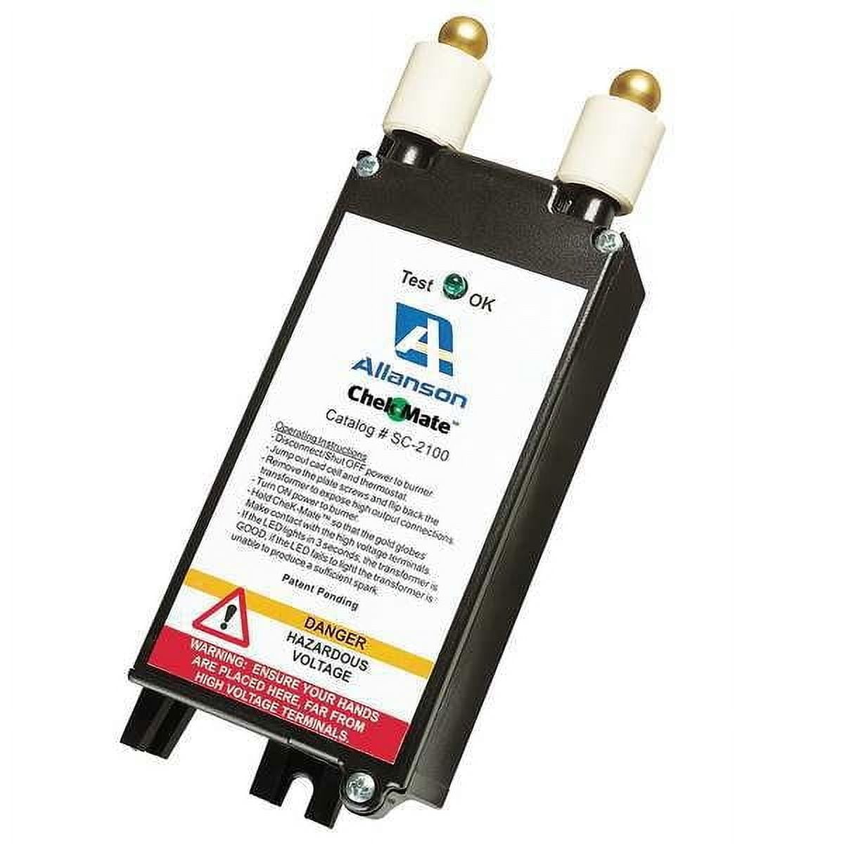 Allanson Transformer/Ignitor Tester, LP/NG SC-2100 - Walmart.com