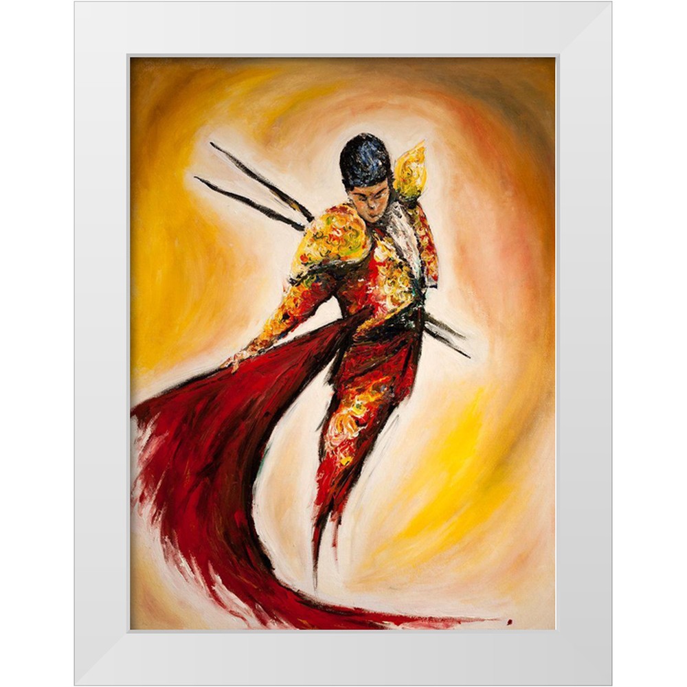 Allante, Marc 11x14 White Modern Wood Framed Museum Art Print Titled ...