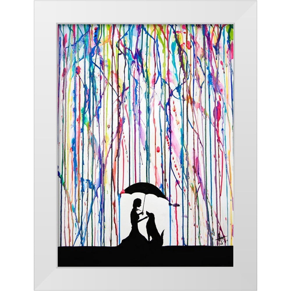 Allante, Marc 11x14 White Modern Wood Framed Museum Art Print Titled ...