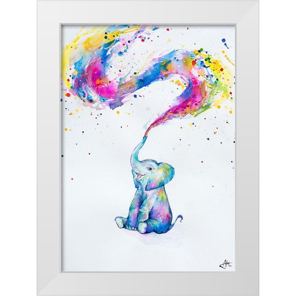 Allante, Marc 11x14 White Modern Wood Framed Museum Art Print Titled ...