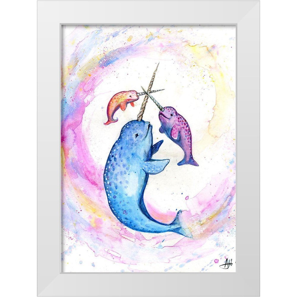 Allante, Marc 11x14 White Modern Wood Framed Museum Art Print Titled ...