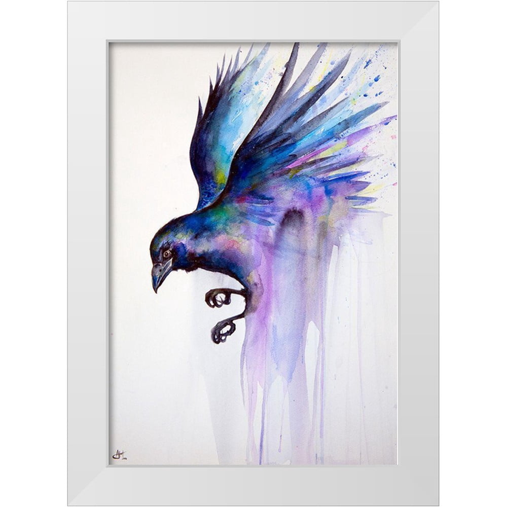 Allante, Marc 18x24 White Modern Wood Framed Museum Art Print Titled ...