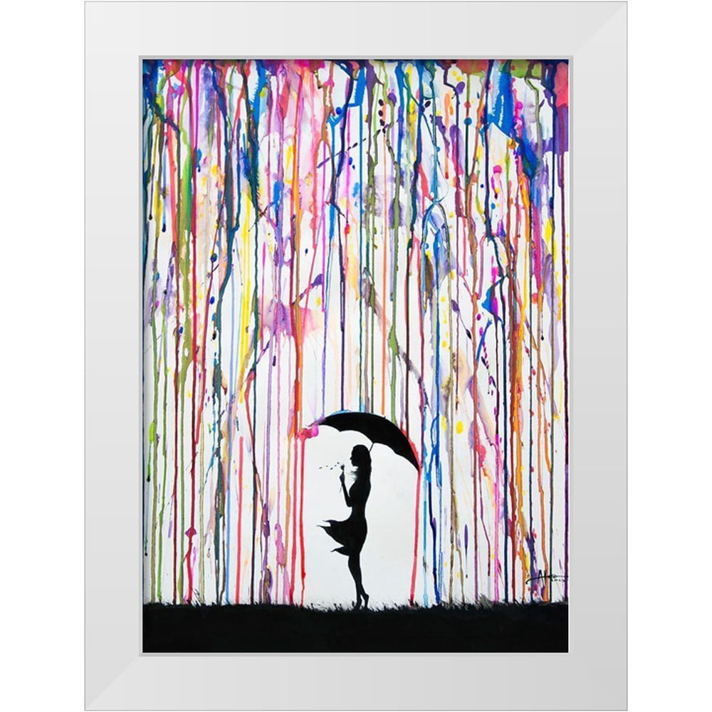 Allante, Marc 18x24 White Modern Wood Framed Museum Art Print Titled ...