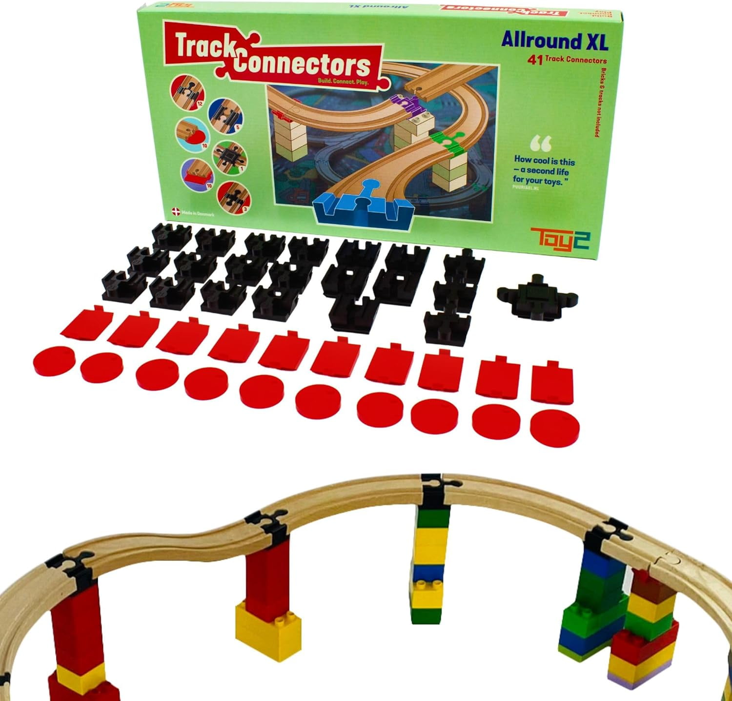 Allaround XL 41 piece track connector set - Walmart.com