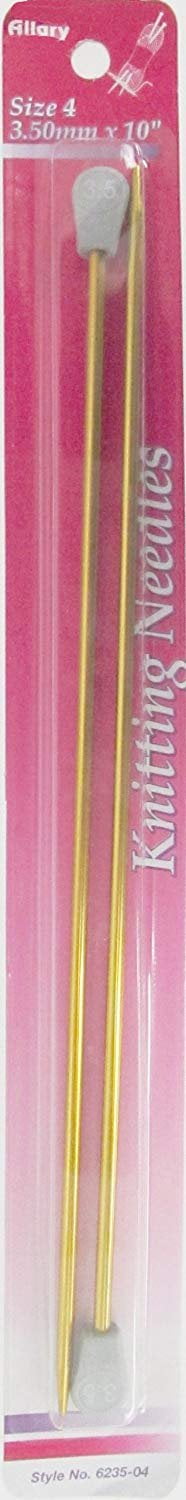 Allary 1 Pair Size 4 Knitting Needles Model #6235-04 - Walmart.com