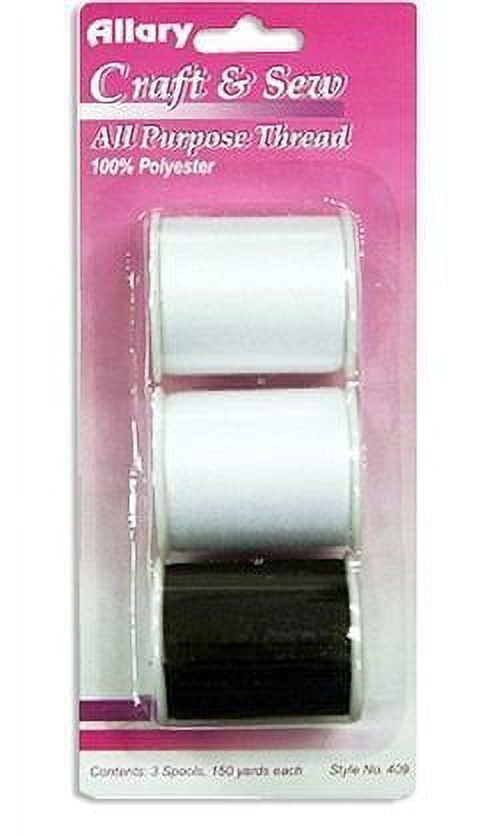 Allary All Purpose Thread 150yd 3/Pkg-Assorted Colors - Walmart.com