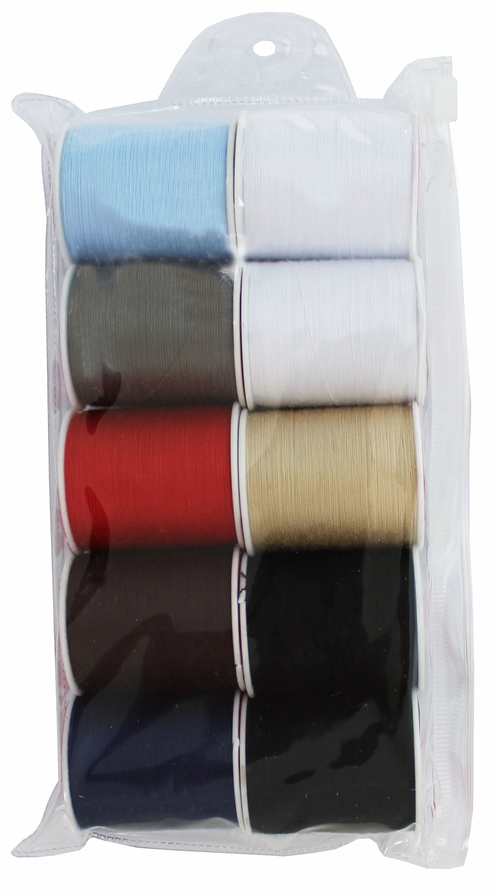 Allary Multi-Color Polyester Sewing Thread 200 yd Spools Pack for ...