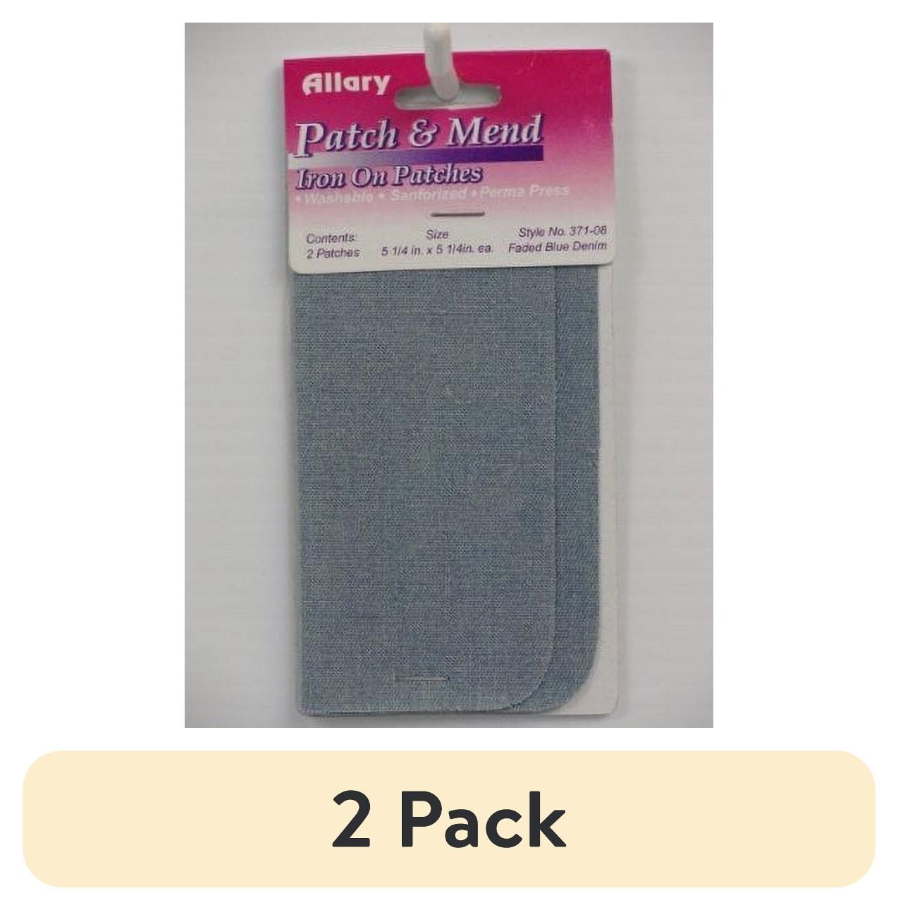 (2 pack) Allary Patch & Mend Iron On Patches - Walmart.com