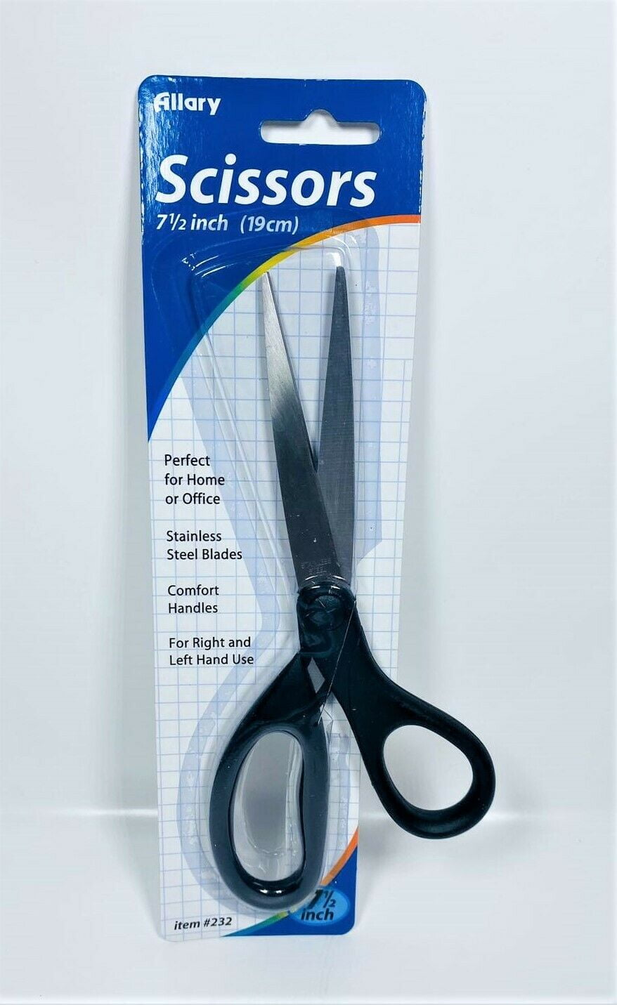 Allary Style #232 Craft Scissors, 7 1/2 Inch, BLACK - Walmart.com