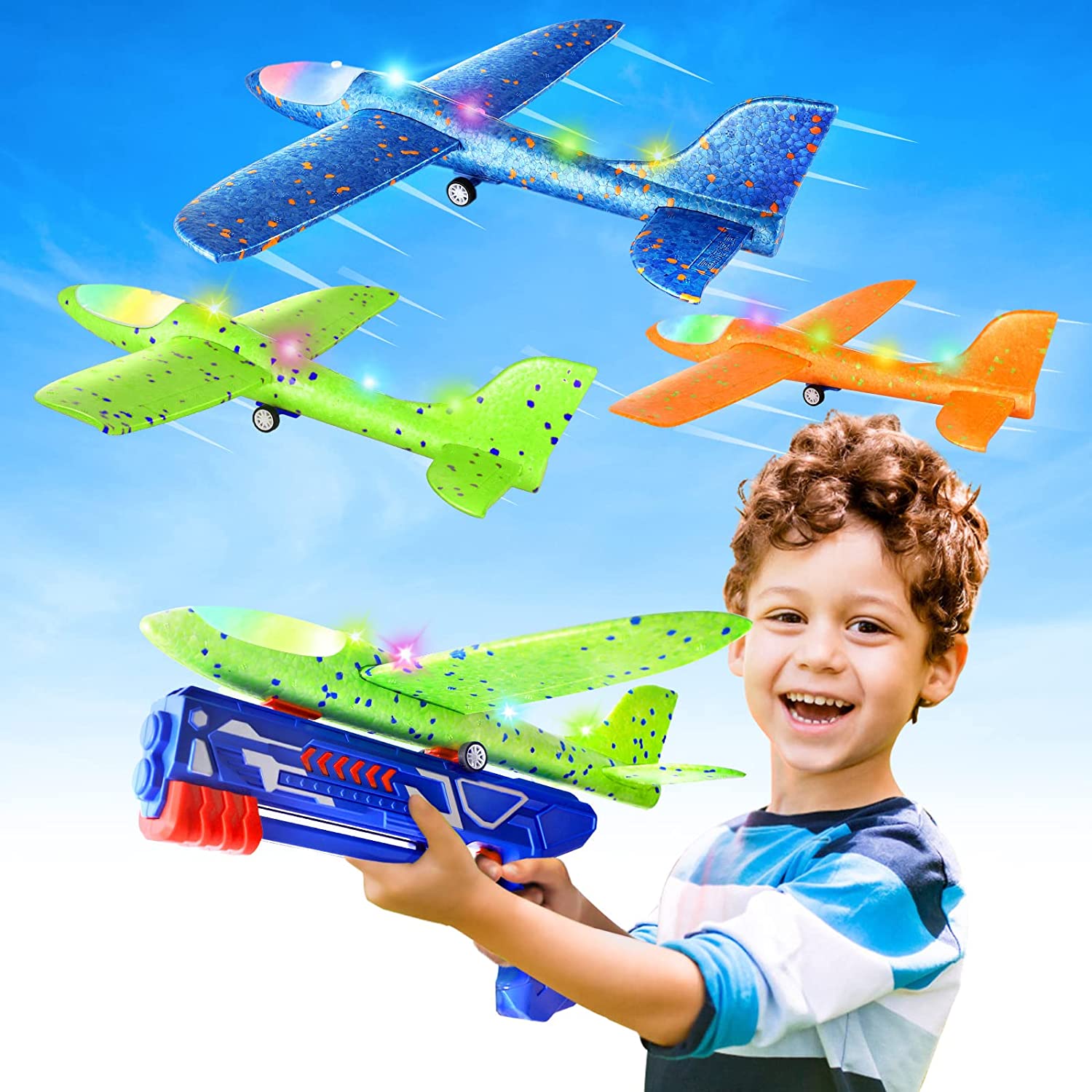 Zhaomeidaxi Model Plane Plastic Light Durable Aircraft Toys Air Plane ...