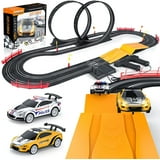 Allaugh Electric Race Car Track Set, 18.4 Ft 1:43 Scale High-Speed Slot ...