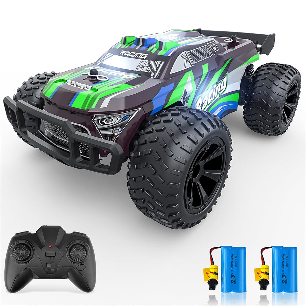 Allaugh Off-Road High Speed RC Car, 1:22 Scale 2WD Racing Truck with ...