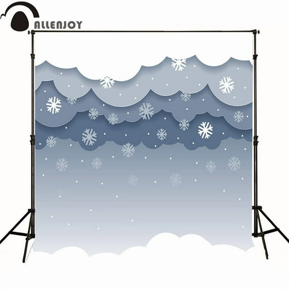 Alle joy photographic background cloud snowflake cartoon sky baby cute ...