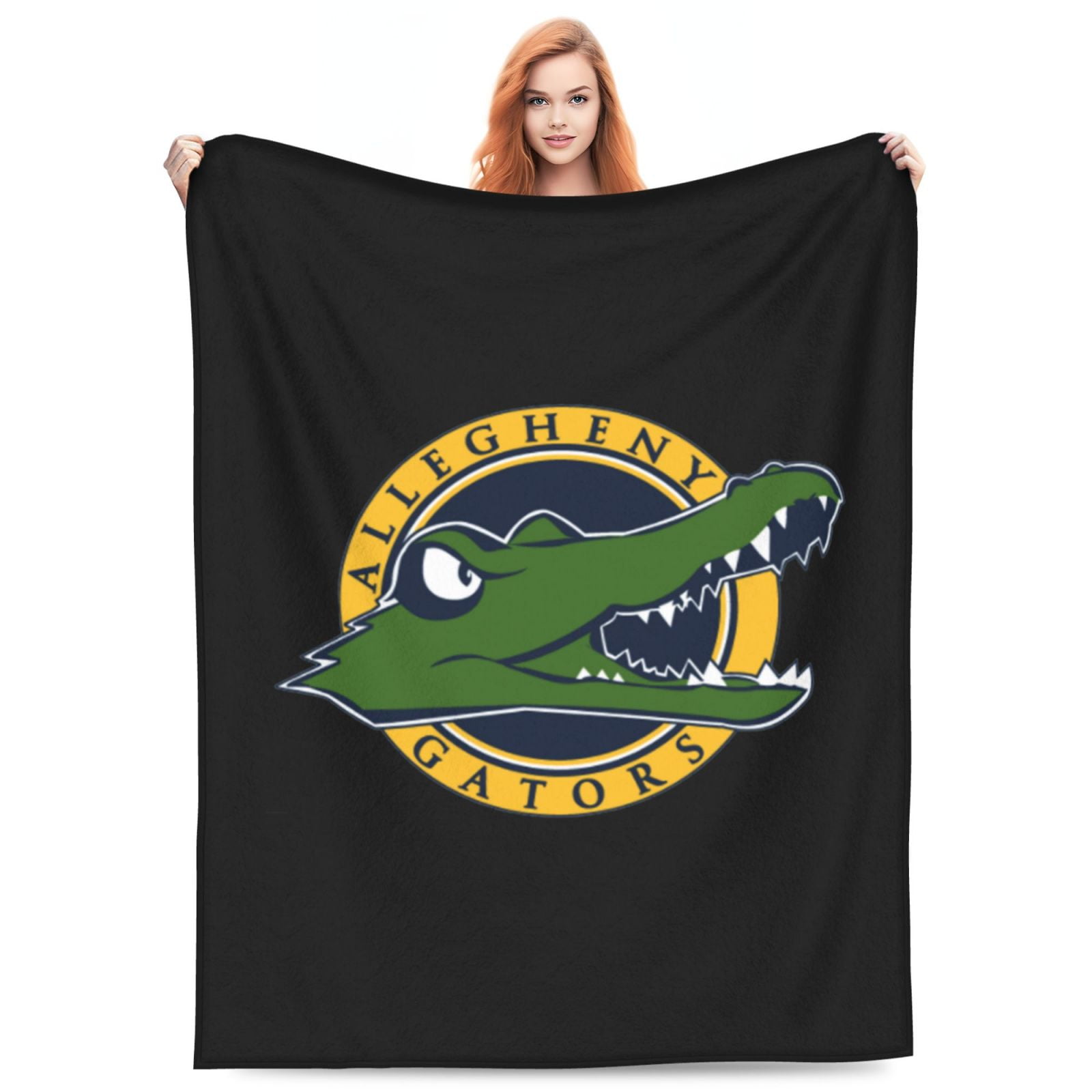 Allegheny A College Logo Ultra-Soft Micro Fleece Blanket Soft ...