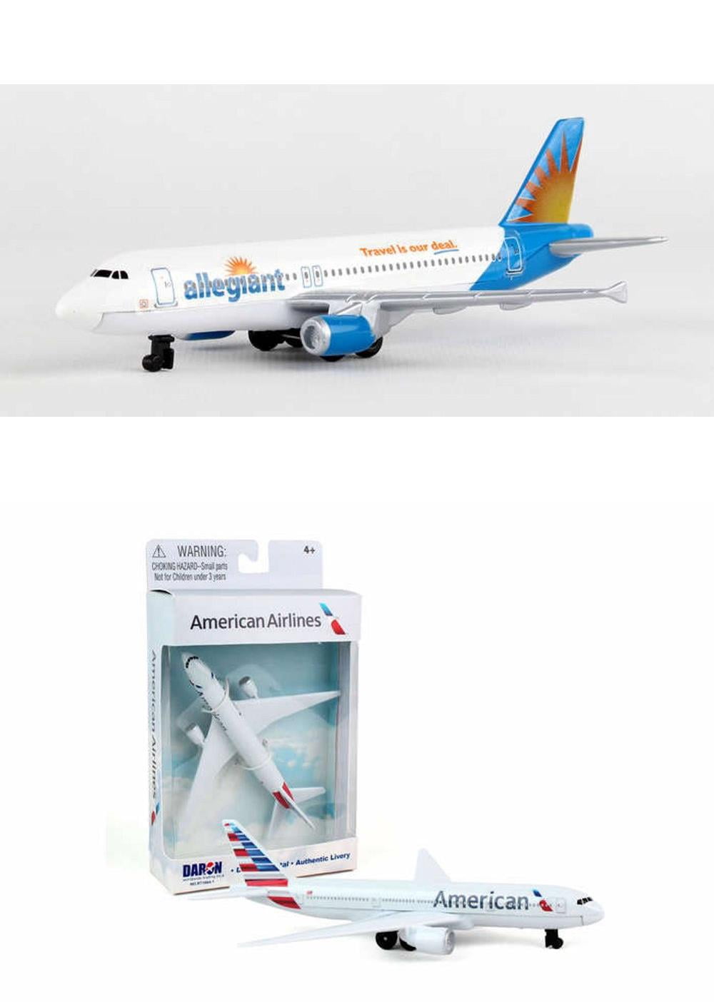 Allegiant, American Airlines Diecast Airplane Package - Two 5.5 ...