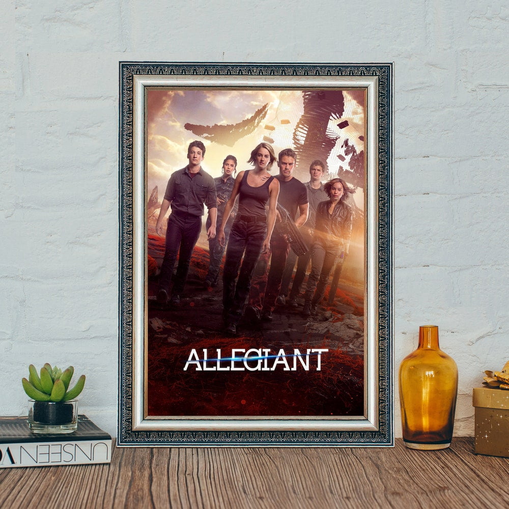 Allegiant Movie Poster, Allegiant Classic Vintage Movie Poster ...