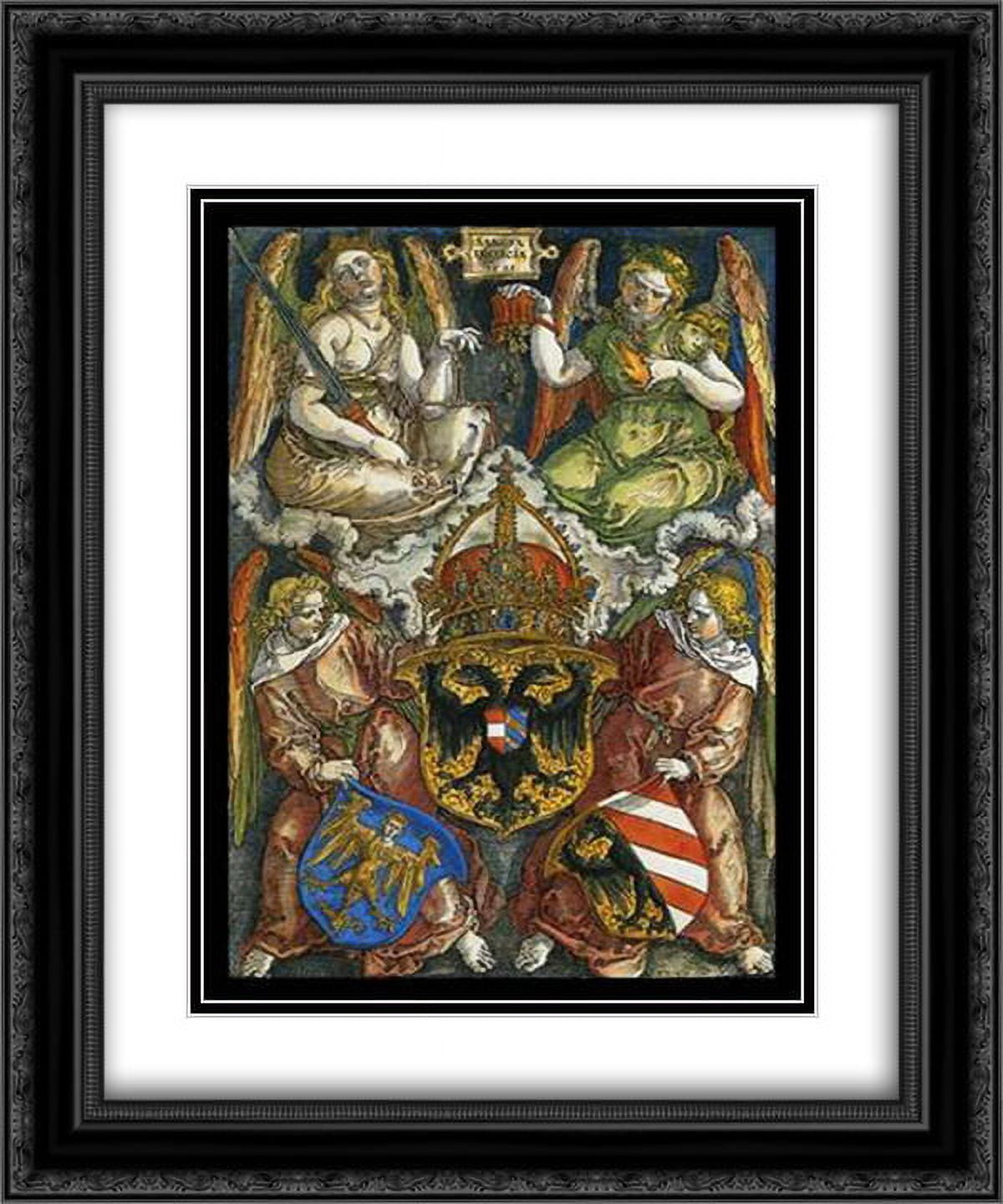 Allegory Of Justice With Coats Of Arms Of Germany And Nuremberg 2x ...