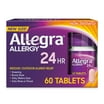 Allegra Adult 24-Hour Allergy Relief Tablets, Non-Drowsy Indoor and ...