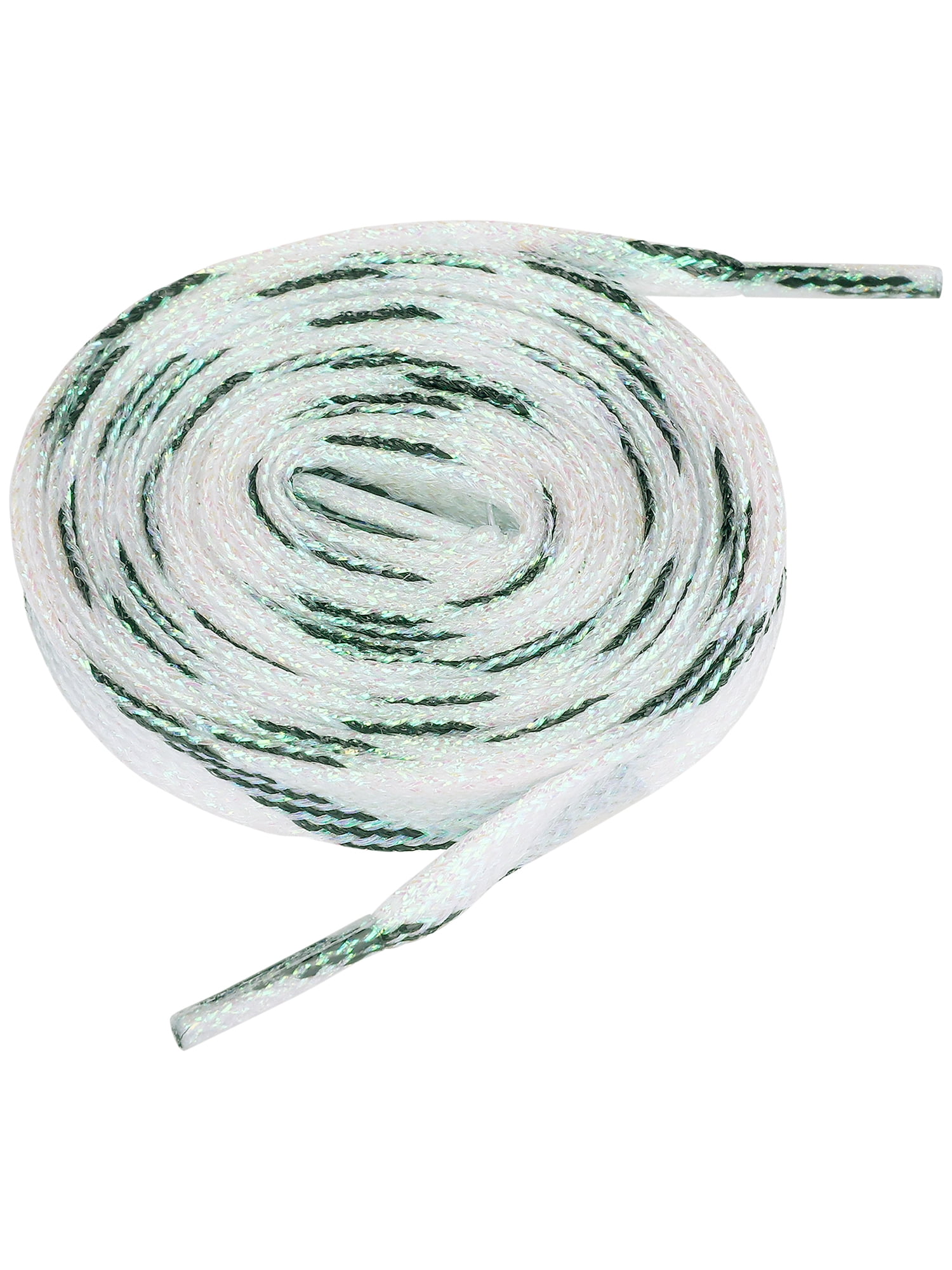 INSPIRE CHIC Glitter Shiny Flat Sneakers Shoelace Metallic Sparkling ...