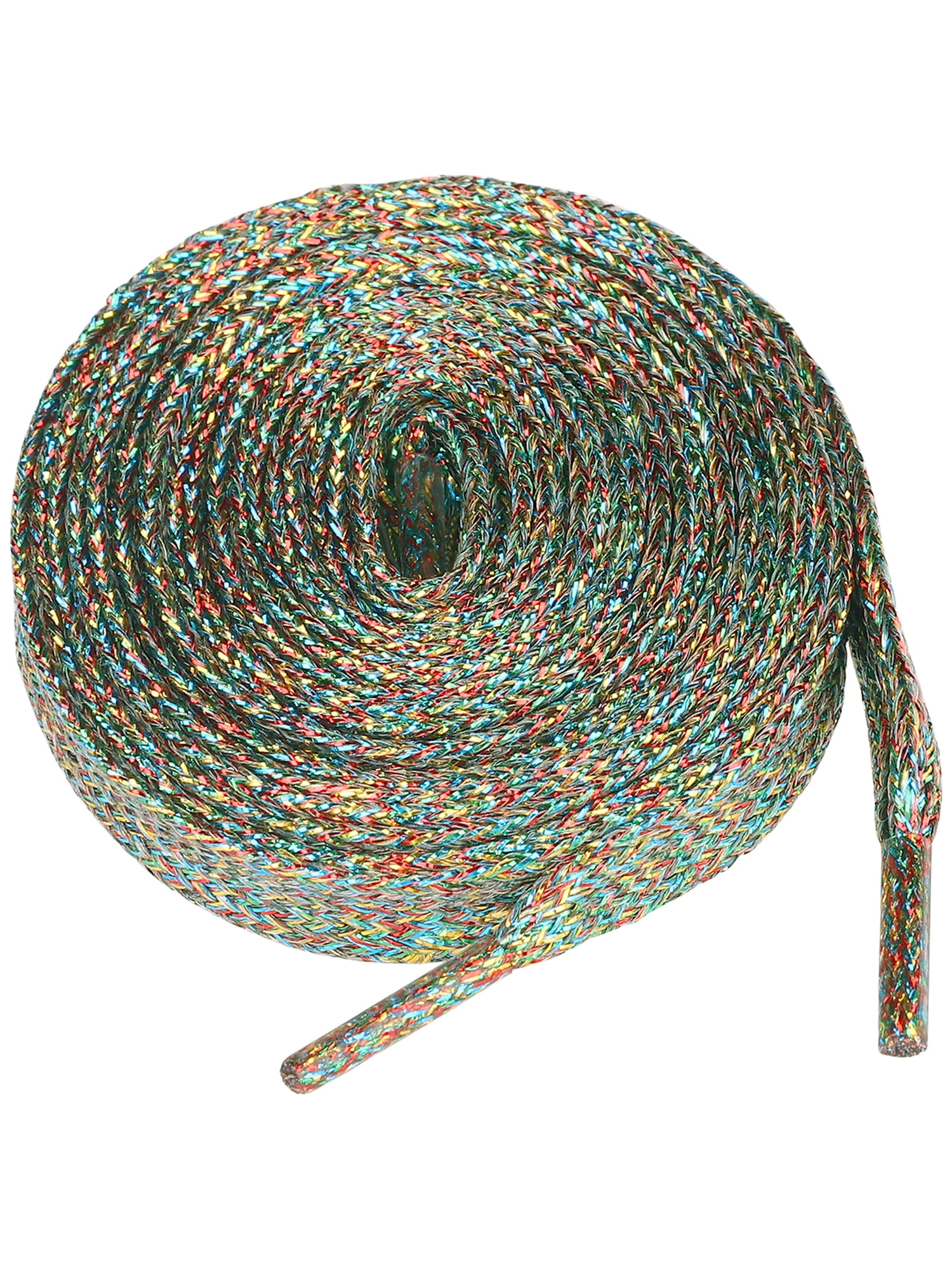 INSPIRE CHIC Glitter Shiny Sparkling Flat Sneakers Shoelace Shoe Laces ...