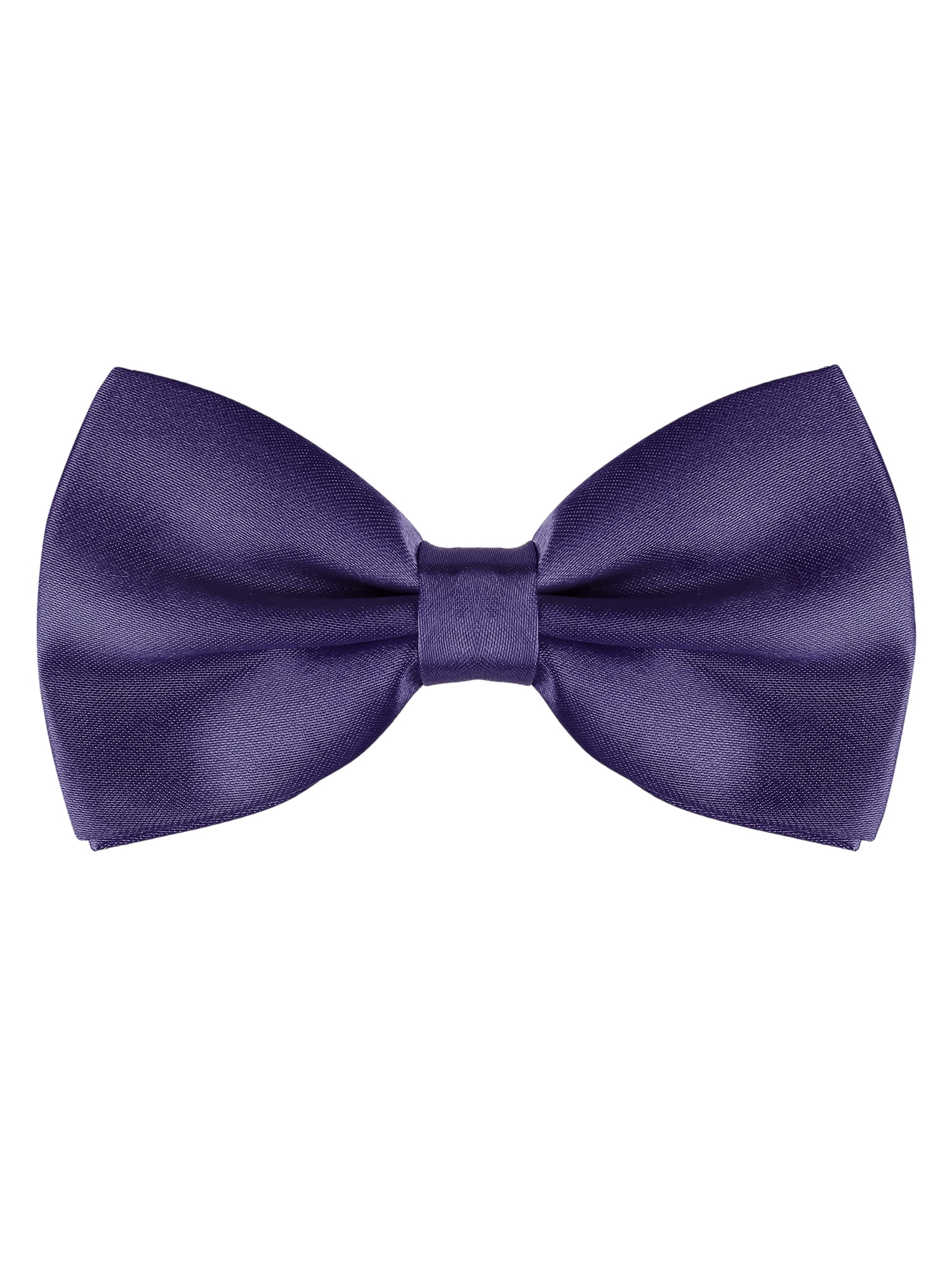 INSPIRE CHIC Men's Bow Tie Accessories Adjustable Strap Formal Solid ...