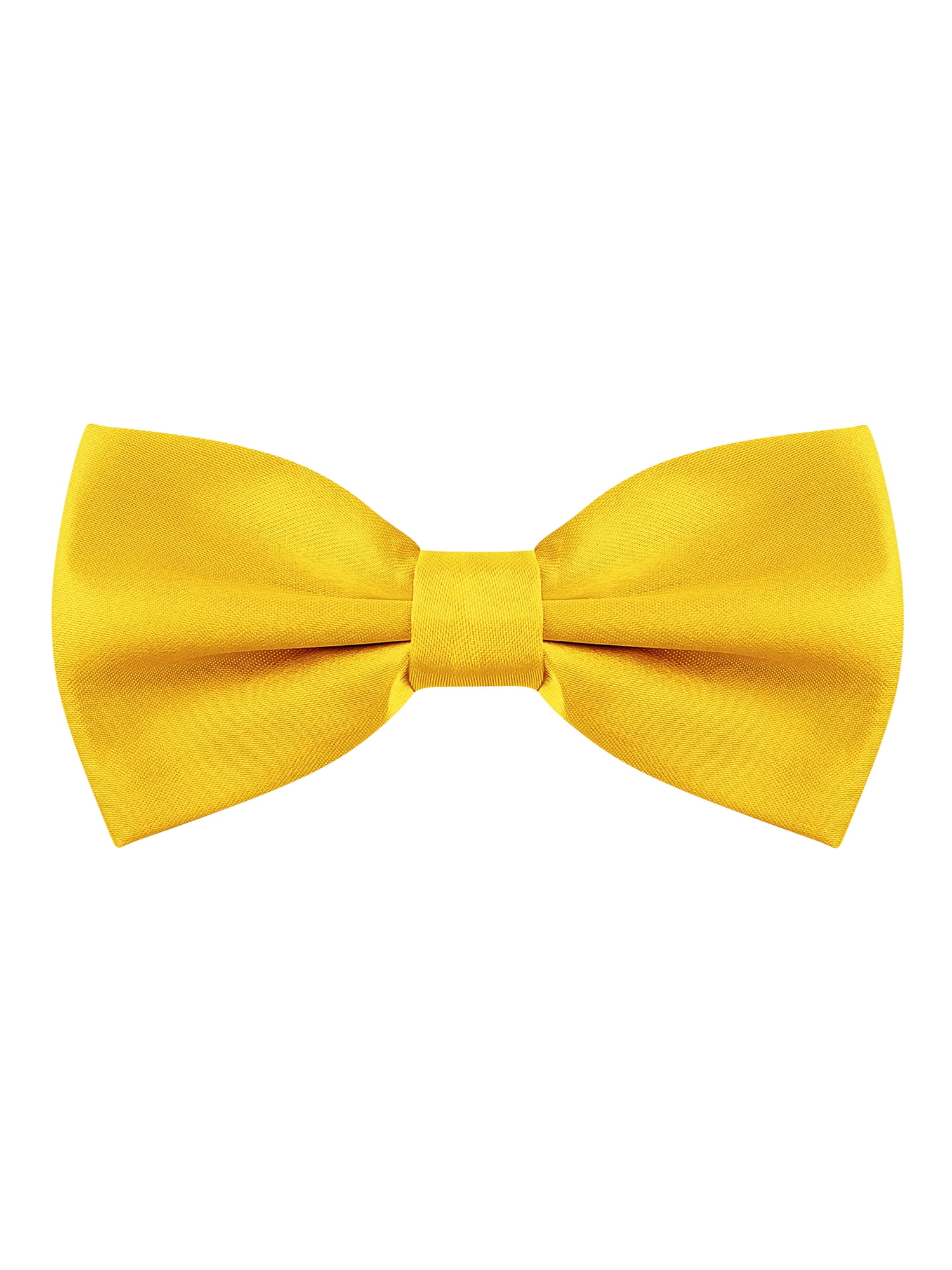 INSPIRE CHIC Men's Bow Tie Accessories Adjustable Strap Formal Solid ...