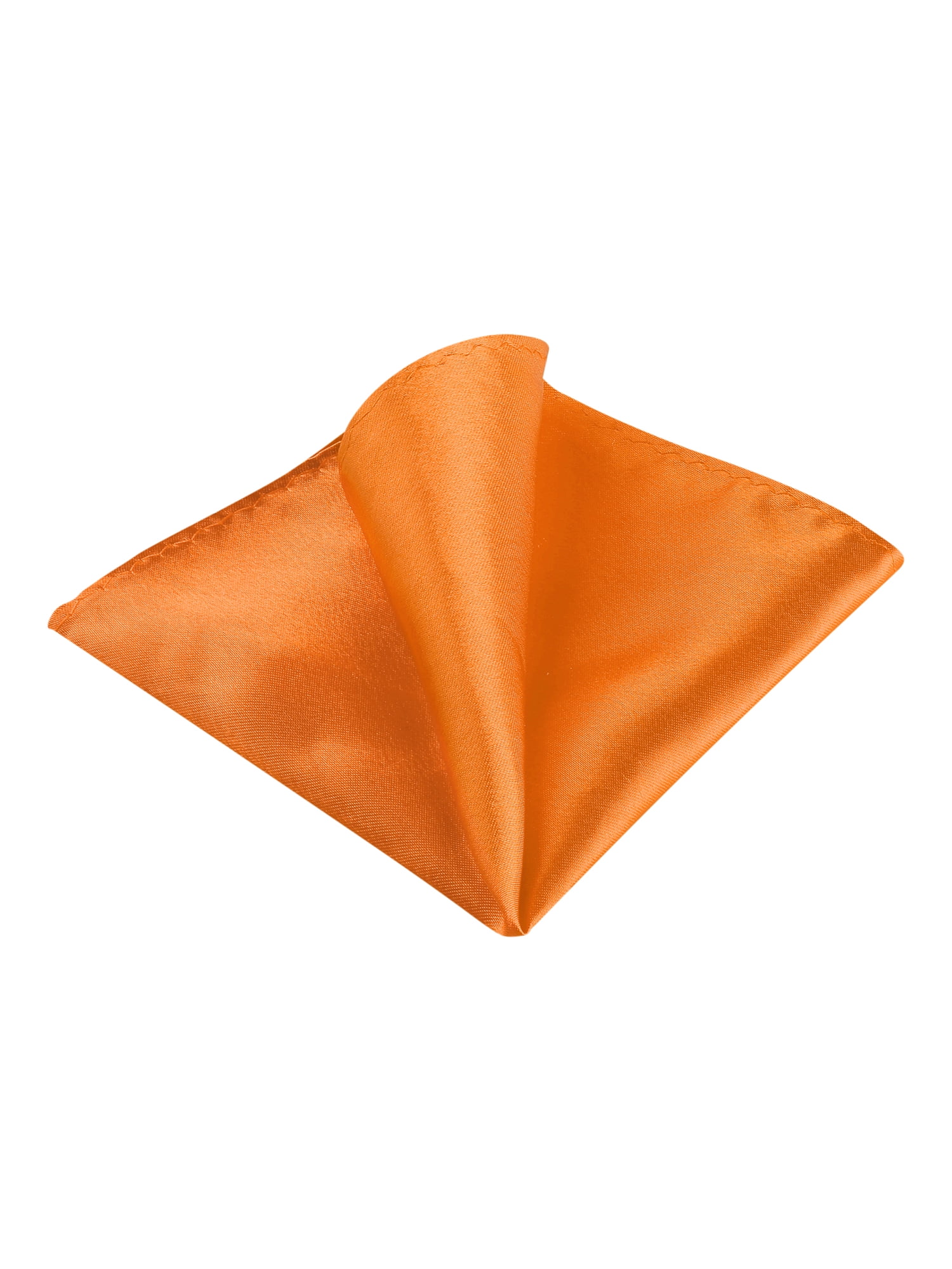 Allegra K Men's Pocket Square Solid Color Handkerchiefs Self-folded For ...