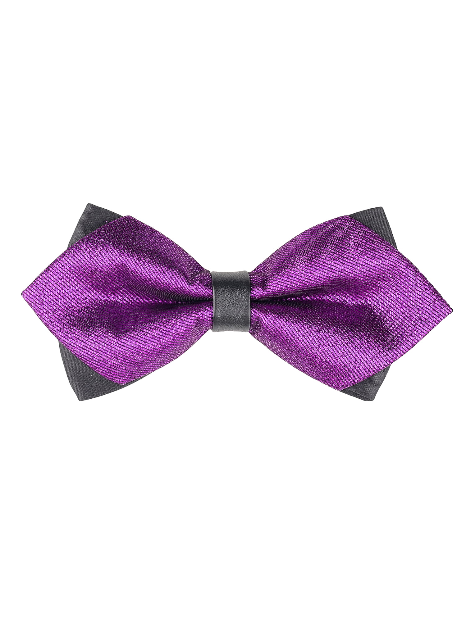 INSPIRE CHIC Men's Solid Color Pre-Tied Bow Ties Neck Wedding Party ...