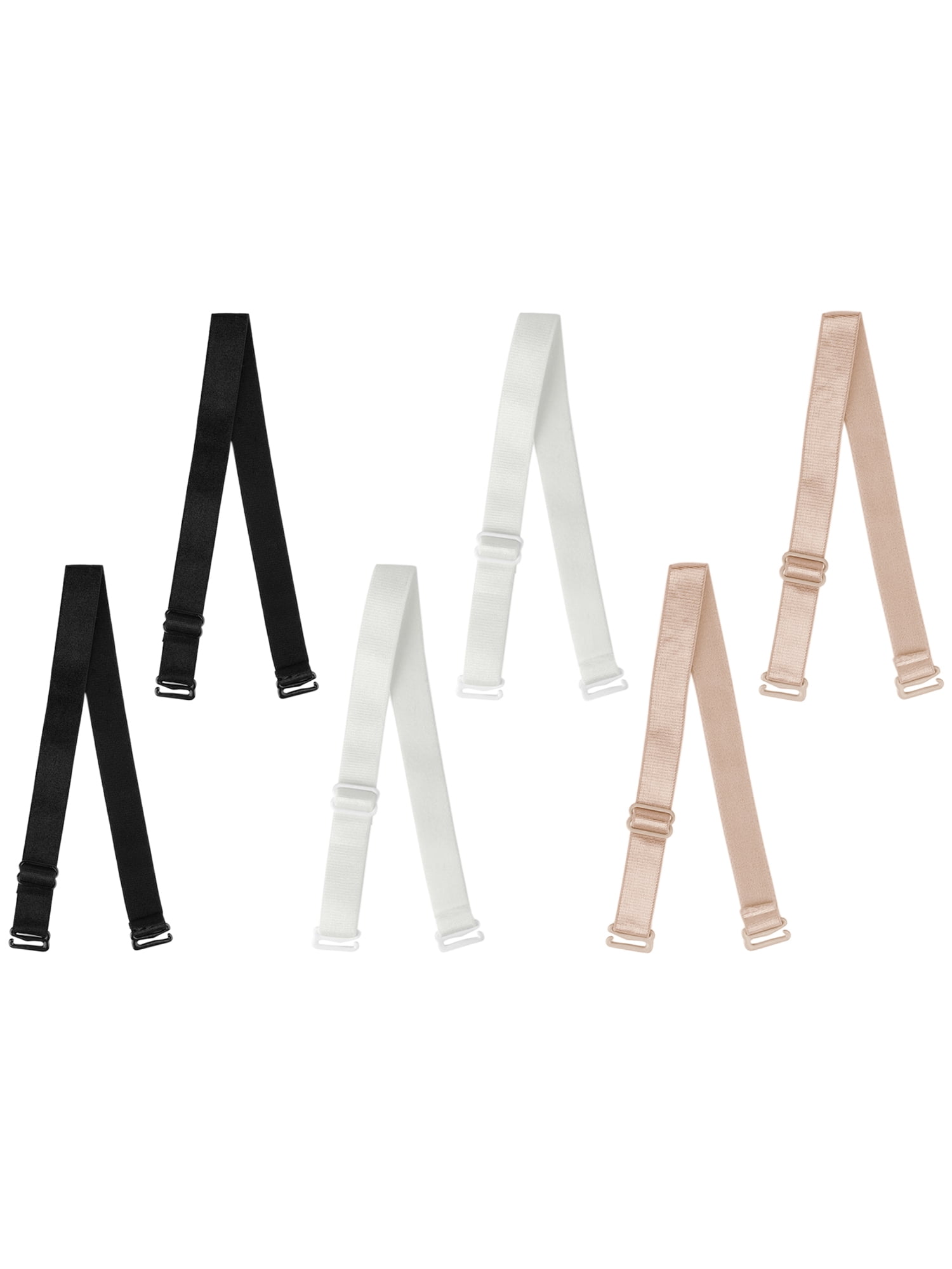 INSPIRE CHIC Stretchable Shoulder Bra Straps Adjustable Elastic Straps ...