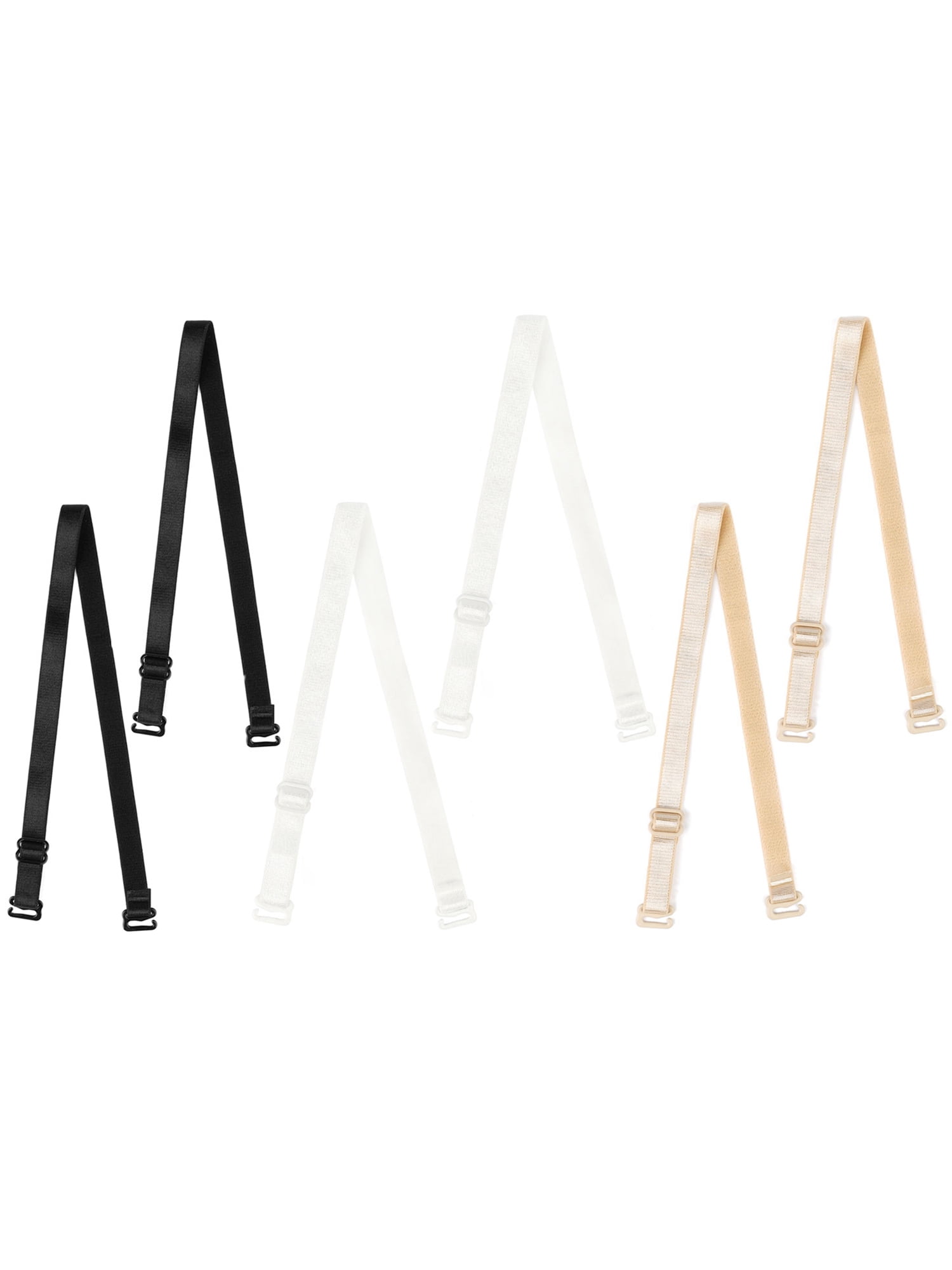 INSPIRE CHIC Stretchable Shoulder Bra Straps Adjustable Elastic Straps ...