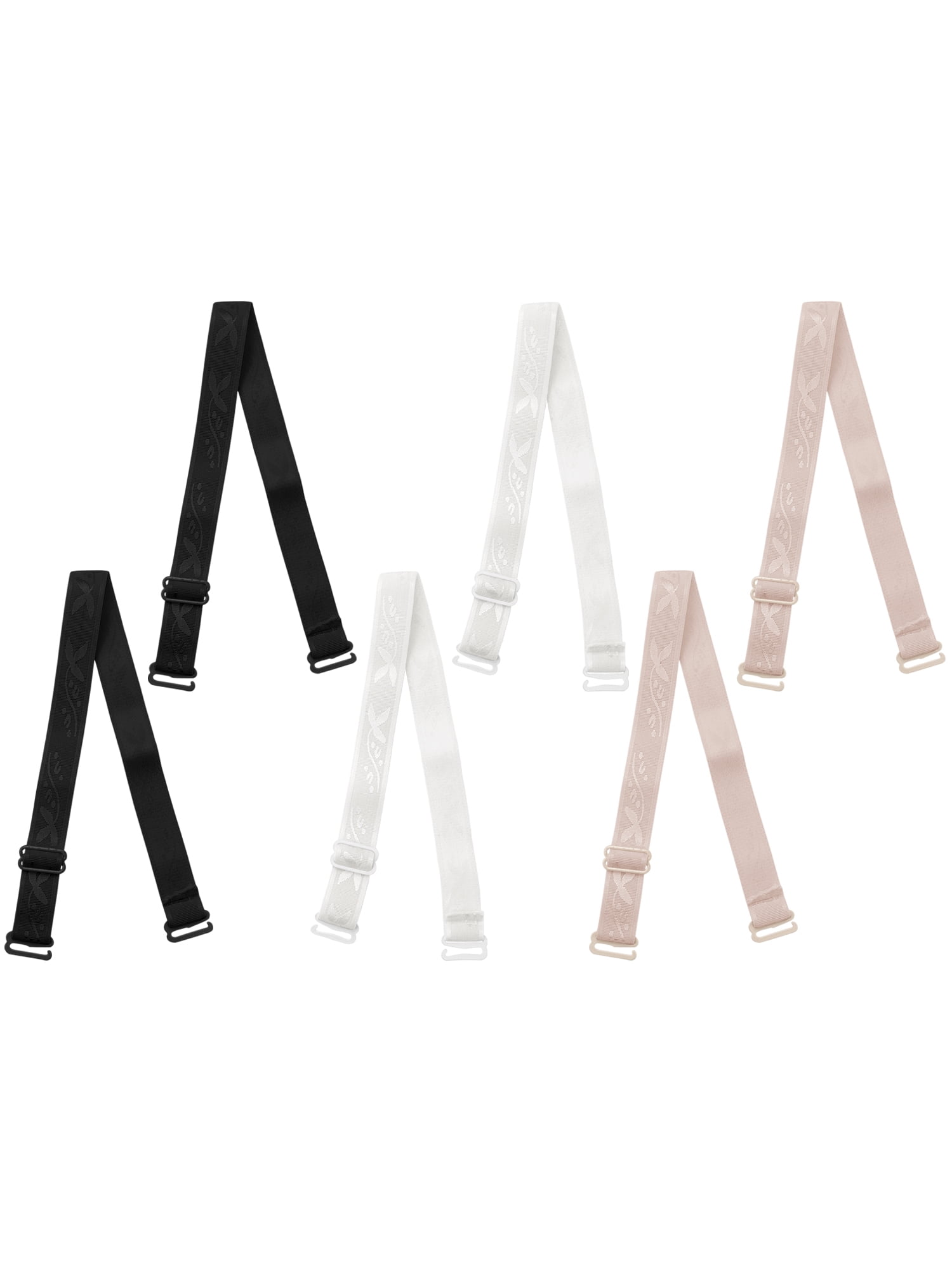 INSPIRE CHIC Stretchable Shoulder Bra Straps Adjustable Elastic Straps ...