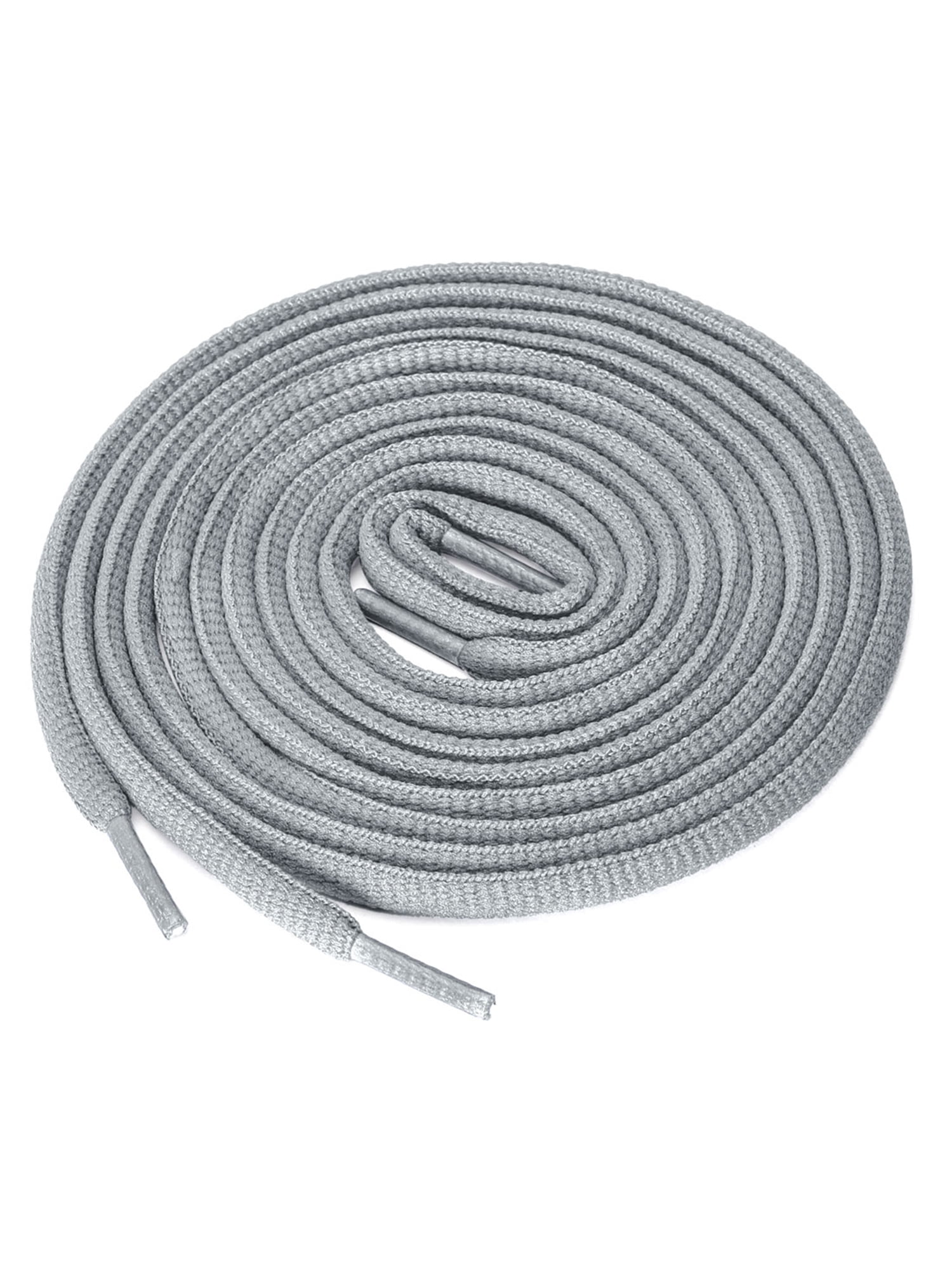 INSPIRE CHIC Unisex 2 Pairs Half Round Oval Elastic Shoelaces for Boots ...