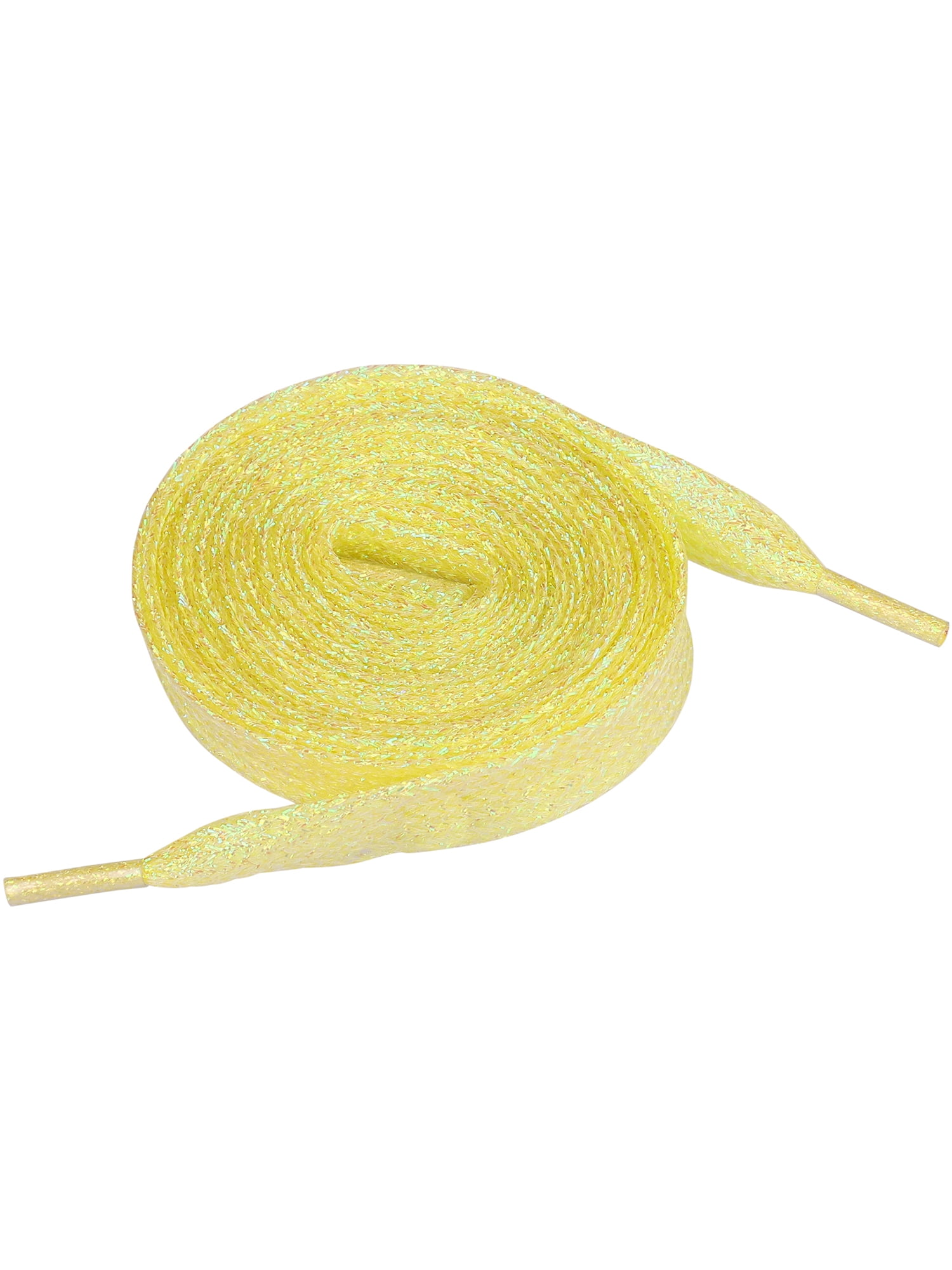 INSPIRE CHIC Unisex Glitter Flat Shoelaces Sneakers Sparkling Shiny ...