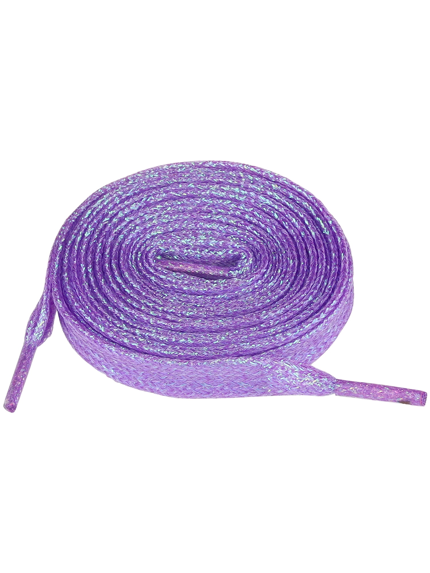 INSPIRE CHIC Unisex Glitter Flat Shoelaces Sneakers Sparkling Shiny ...