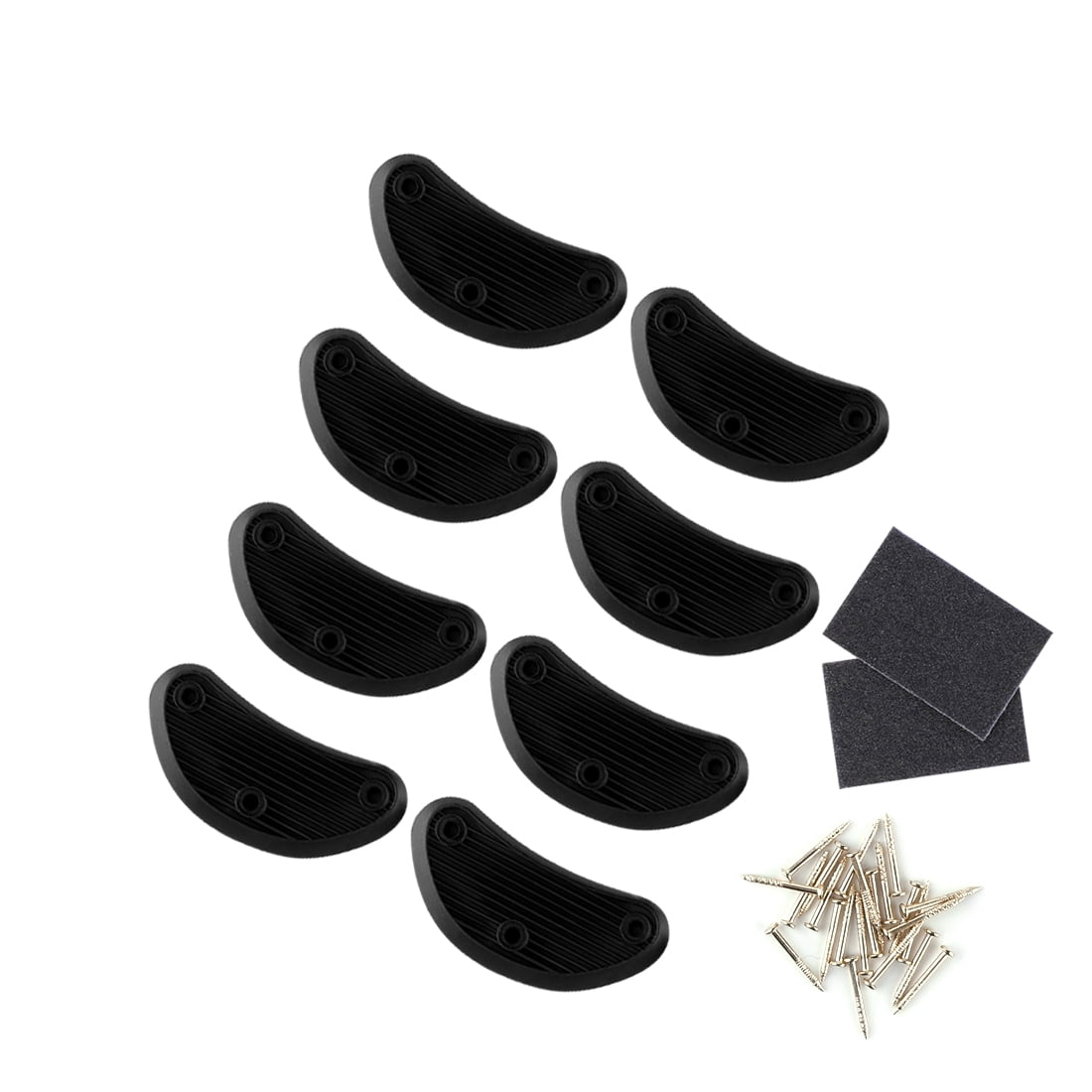 Allegra K Unisex Rubber Shoes Sole Heel Repair Pad Guard Plate Mat 4 ...